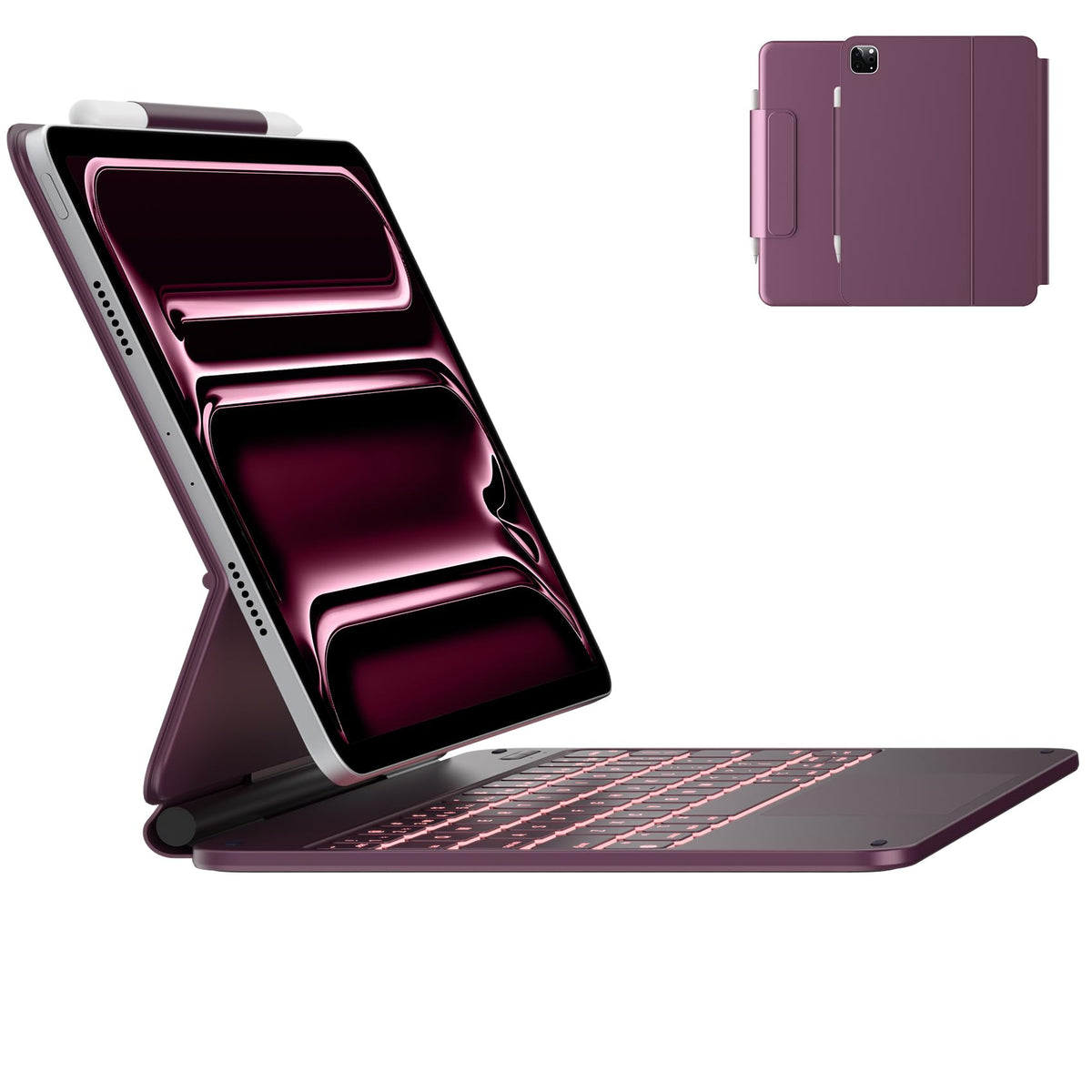 Typecase Edge Keyboard Case for iPad Pro 11-inch (M4) 2024,Magic Keybo